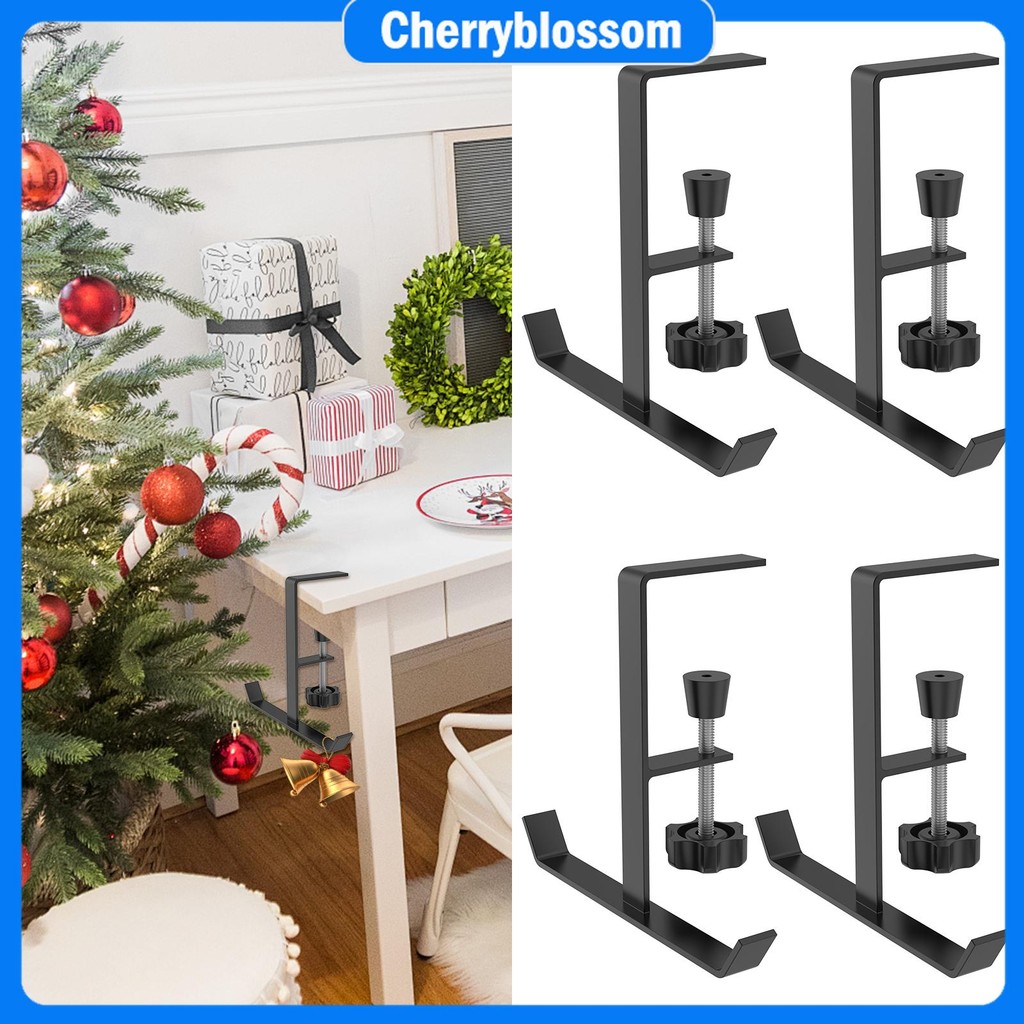 4Pcs Table Purse Hook T Shape Desktop Hook No Drill Desk Clamp On Hook ...