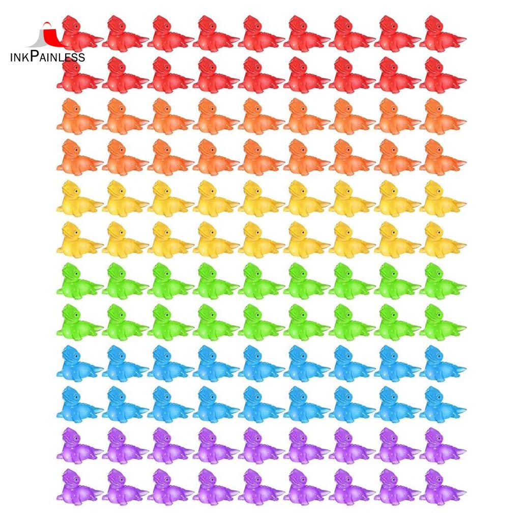 120Pcs Mini Glow Lizard Statues, Cute Resin Lizard Figures for ...