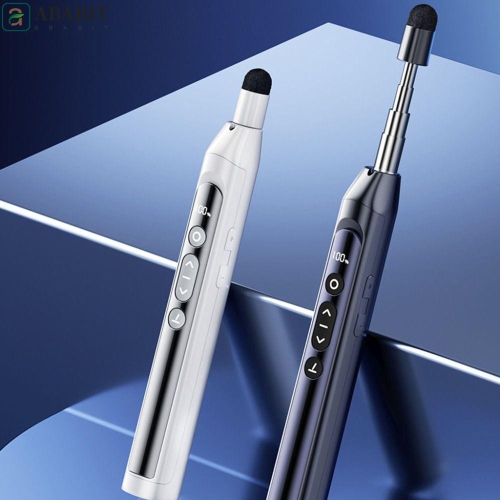 ABABIT Telescopic Remote Whiteboard Pen, Battery Level Display ...