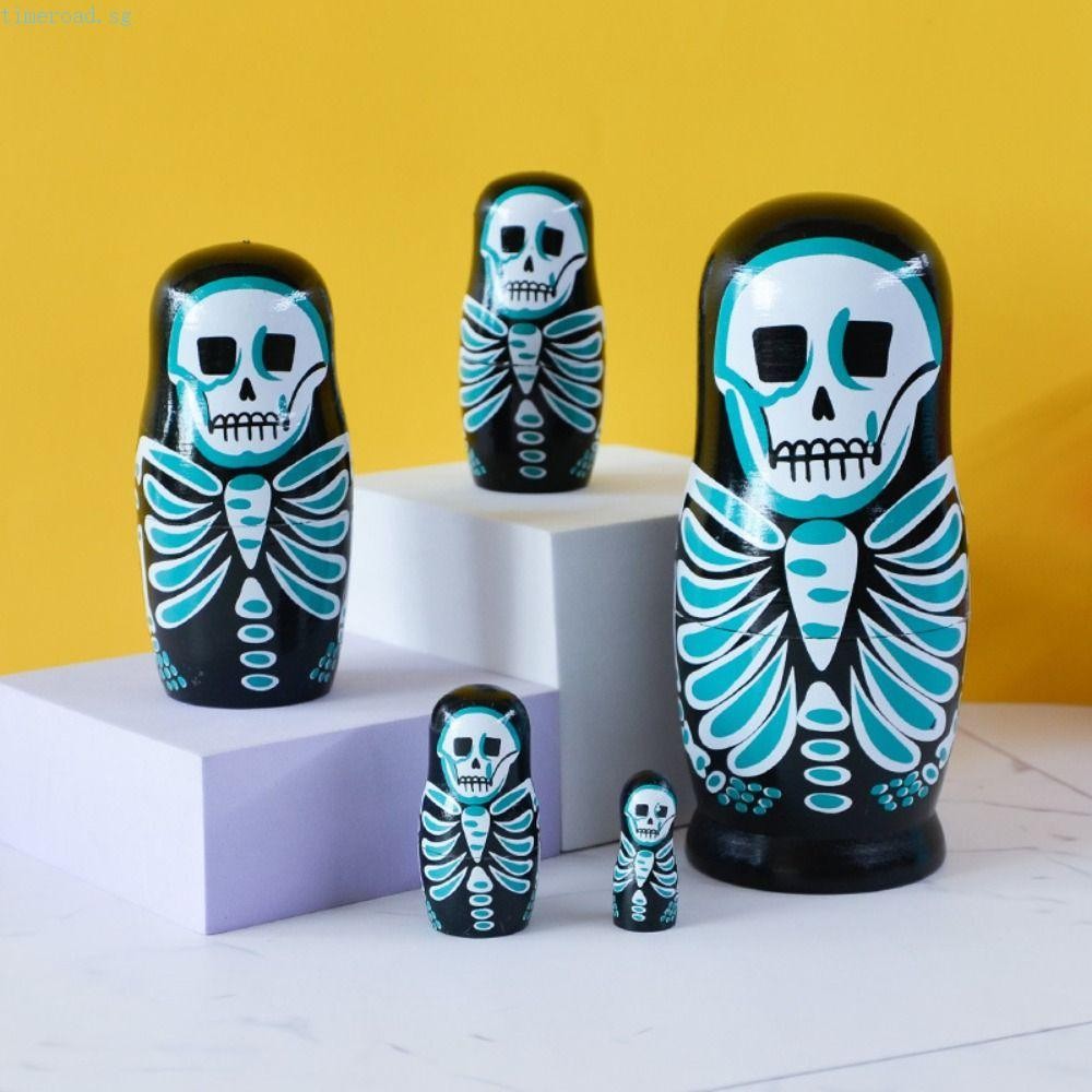 TIMEROAD Russian Nesting Stacking Dolls, Nesting Doll Five Layer Doll ...