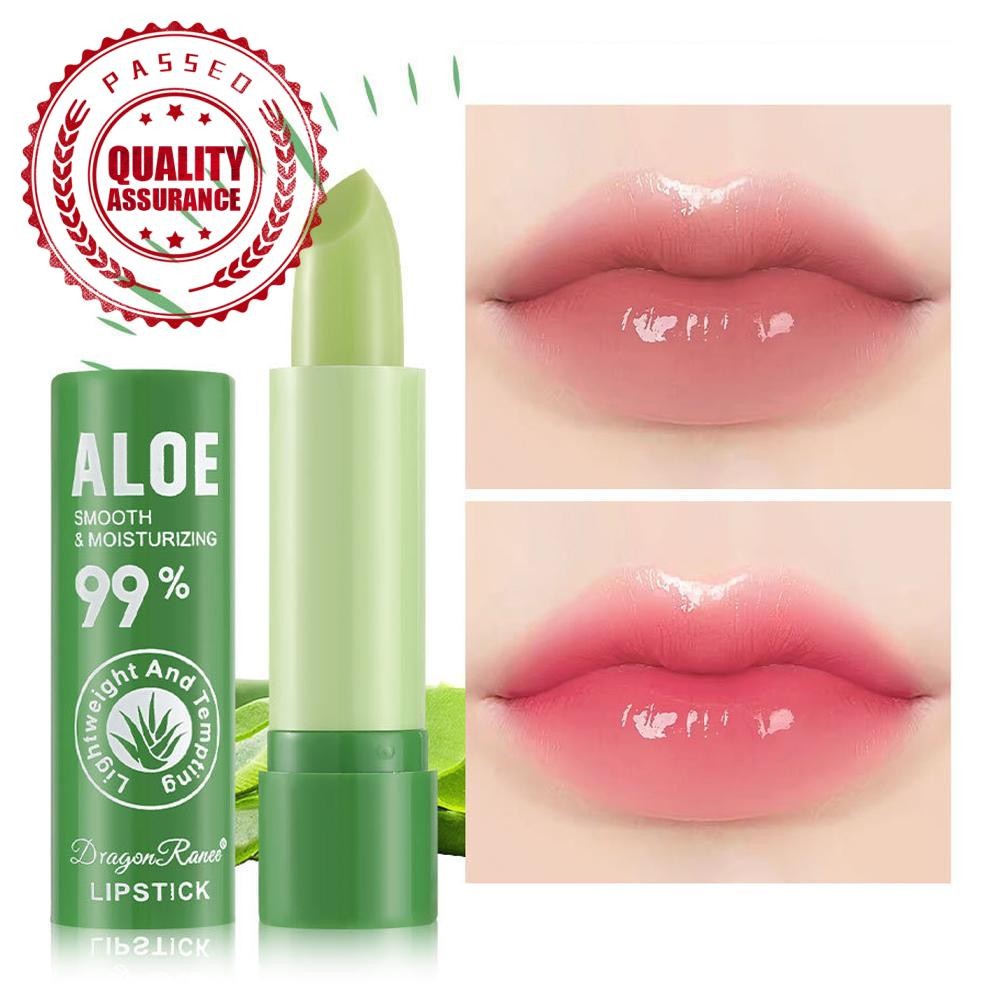 Dragon Ranee- Aloe Vera Moisturizing Lipstick Magic Lip Balm Color ...