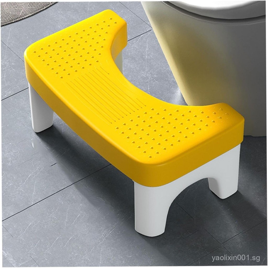 Toilet Stool Poop Stool for Squatting Posture, Portable Plastic Potty ...