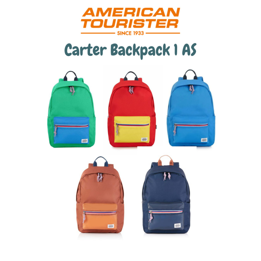 American Tourister Carter Backpack 1 AS, Antimicrobial Protection ...