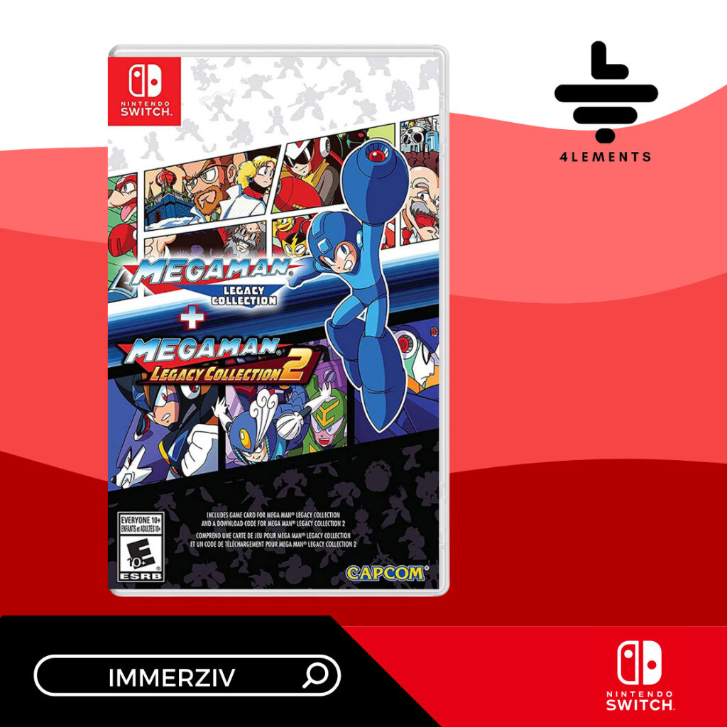 SWITCH MEGA MAN LEGACY COLLECTION 1+2 (R1/US) (GAME) (ENG) | Shopee ...