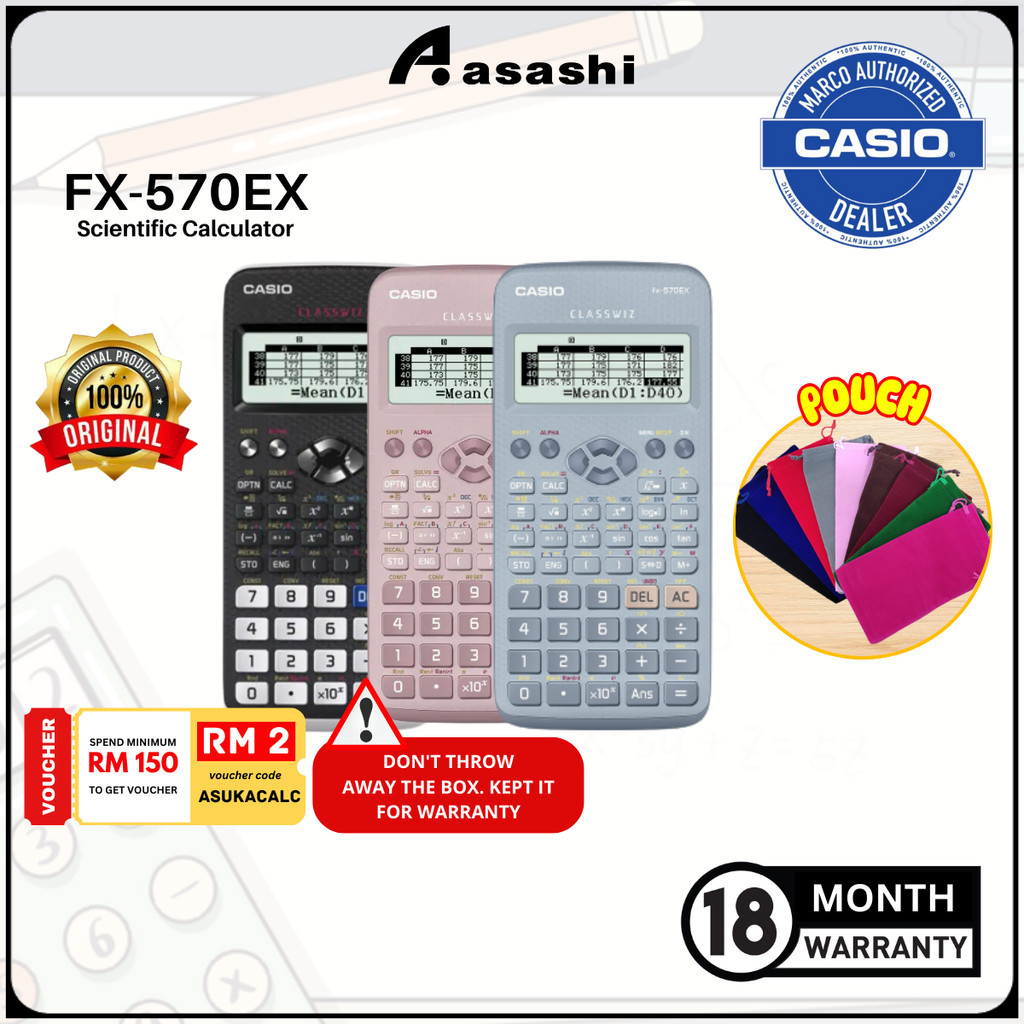 Casio fx-570EX Scientific Calculator | Shopee Singapore