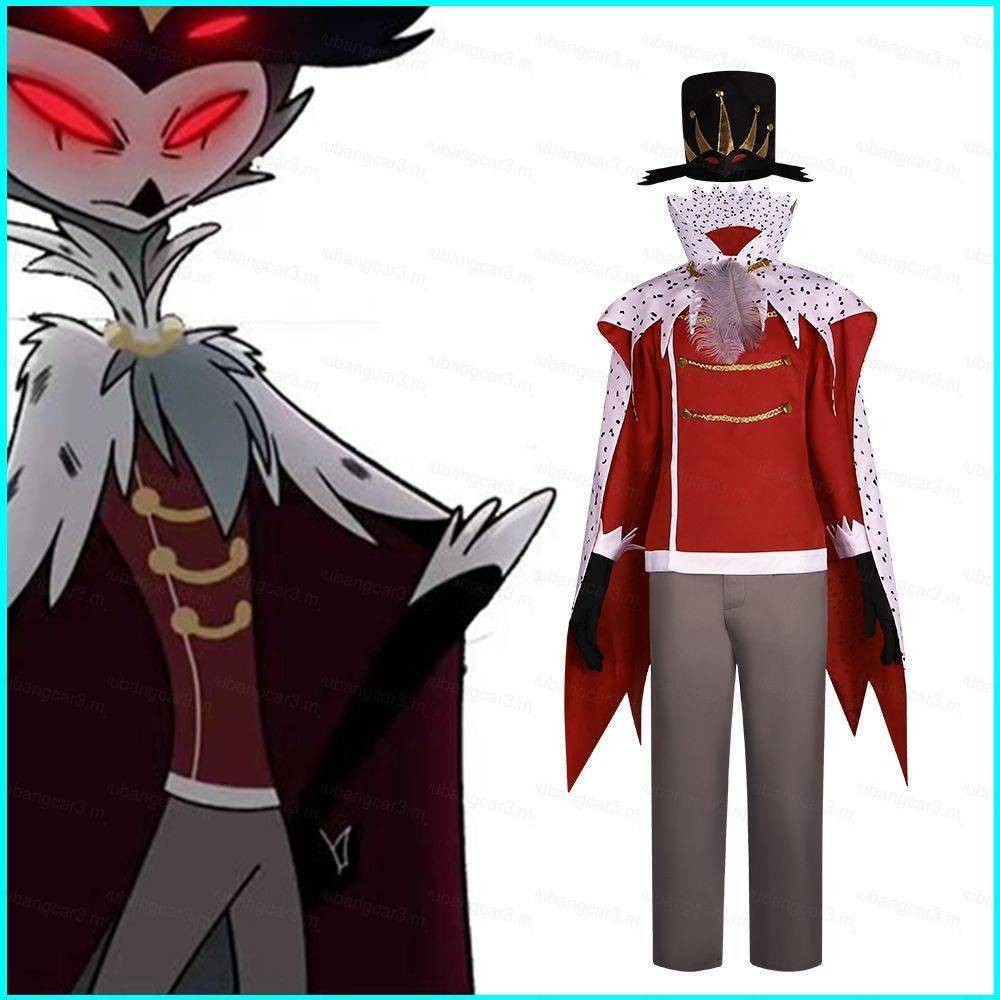 Helluva Boss Hazbin Hotel Stolas coat cape cosplay cloth Halloween ...