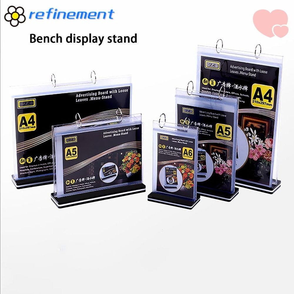 REFINEMENT Pocket Display, Pageable A4 A5 A6 Table Menu Stand ... REFINEMENT Pocket Display, Pageable A4 A5 A6 Table Menu Stand ...