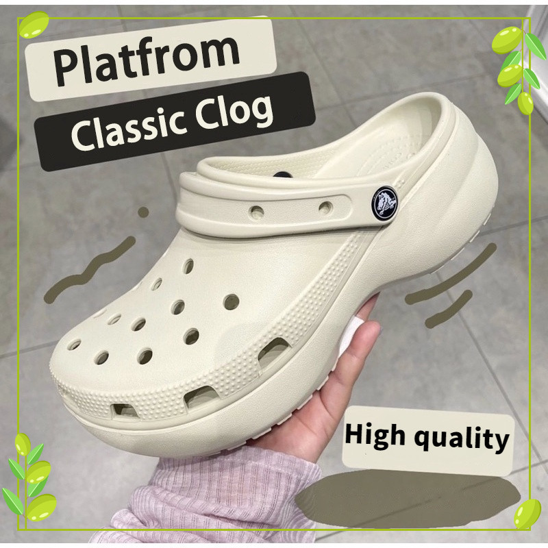 【High quality】women's classic platform clog sandals soft as a cloud ...