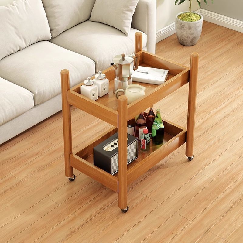 WK-6Solid Wood Sofa Side Table Living Room Small Coffee Table Side ...