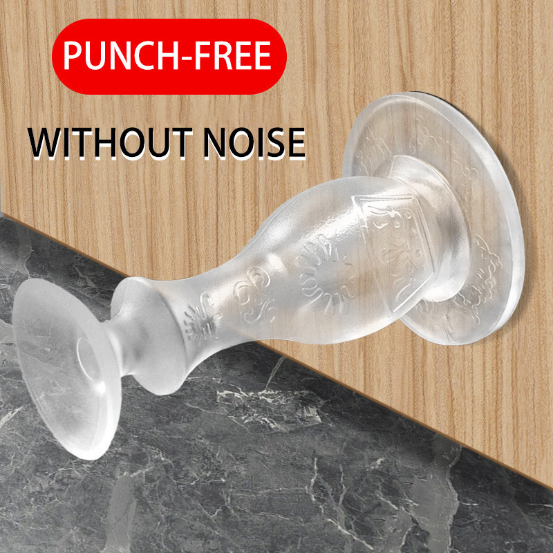Silicone Mute Self Adhesive Door Stopper Bumper Door Suction Door Rear ...