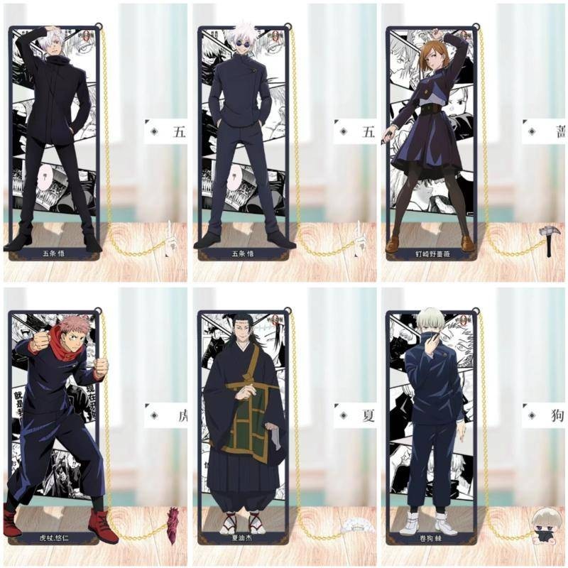 2024 Anime Jujutsu Kaisen Gojou Satoru Itadori Yuuji Kugisaki Nobara ...