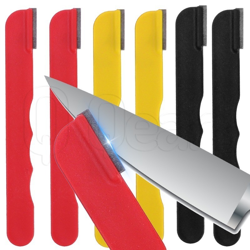 2Pcs Portable Sharpener - Handheld Sharpening Stone - Mini Pocket Sharp ...