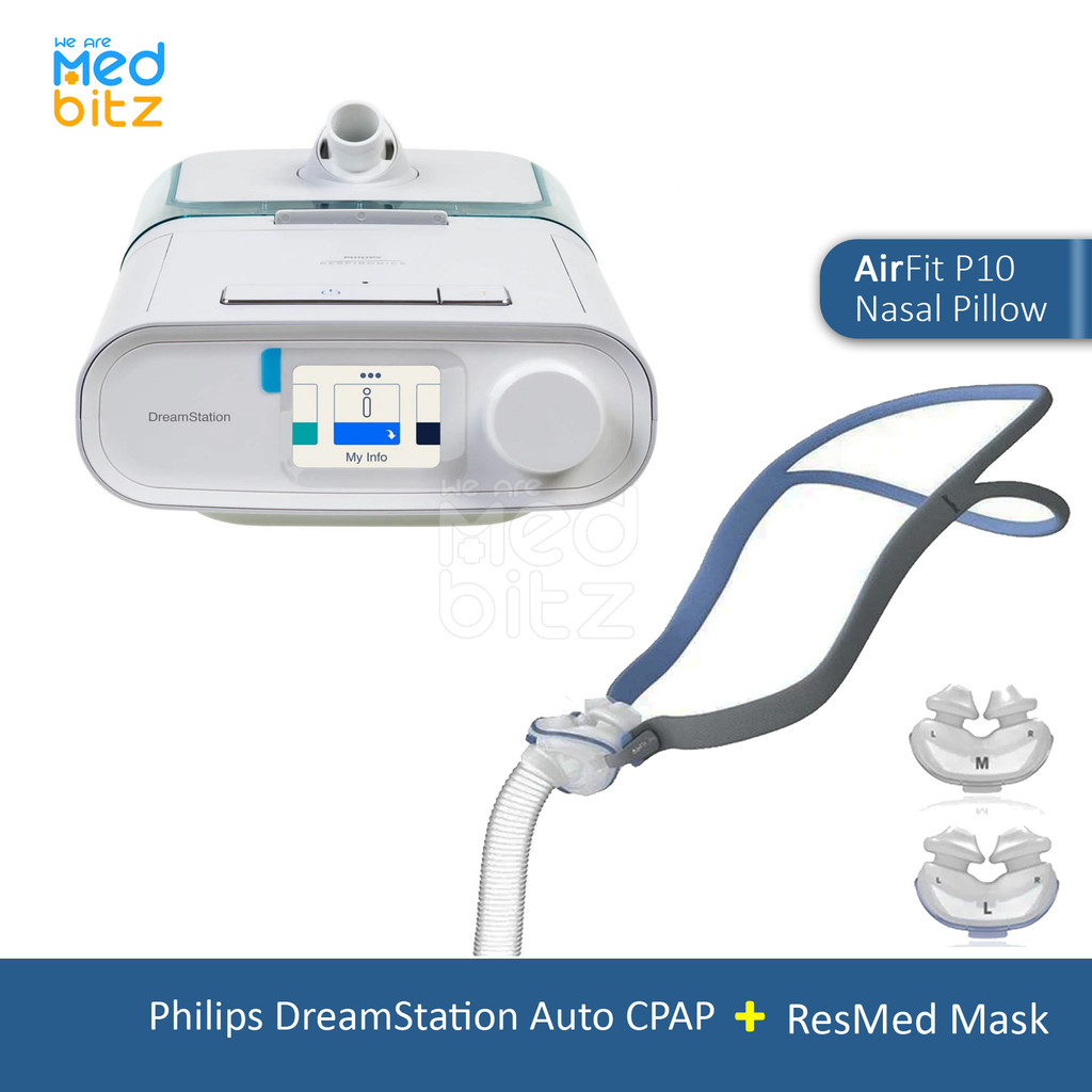 Philips DreamStation AutoCPAP with ResMed Mask | Shopee Singapore