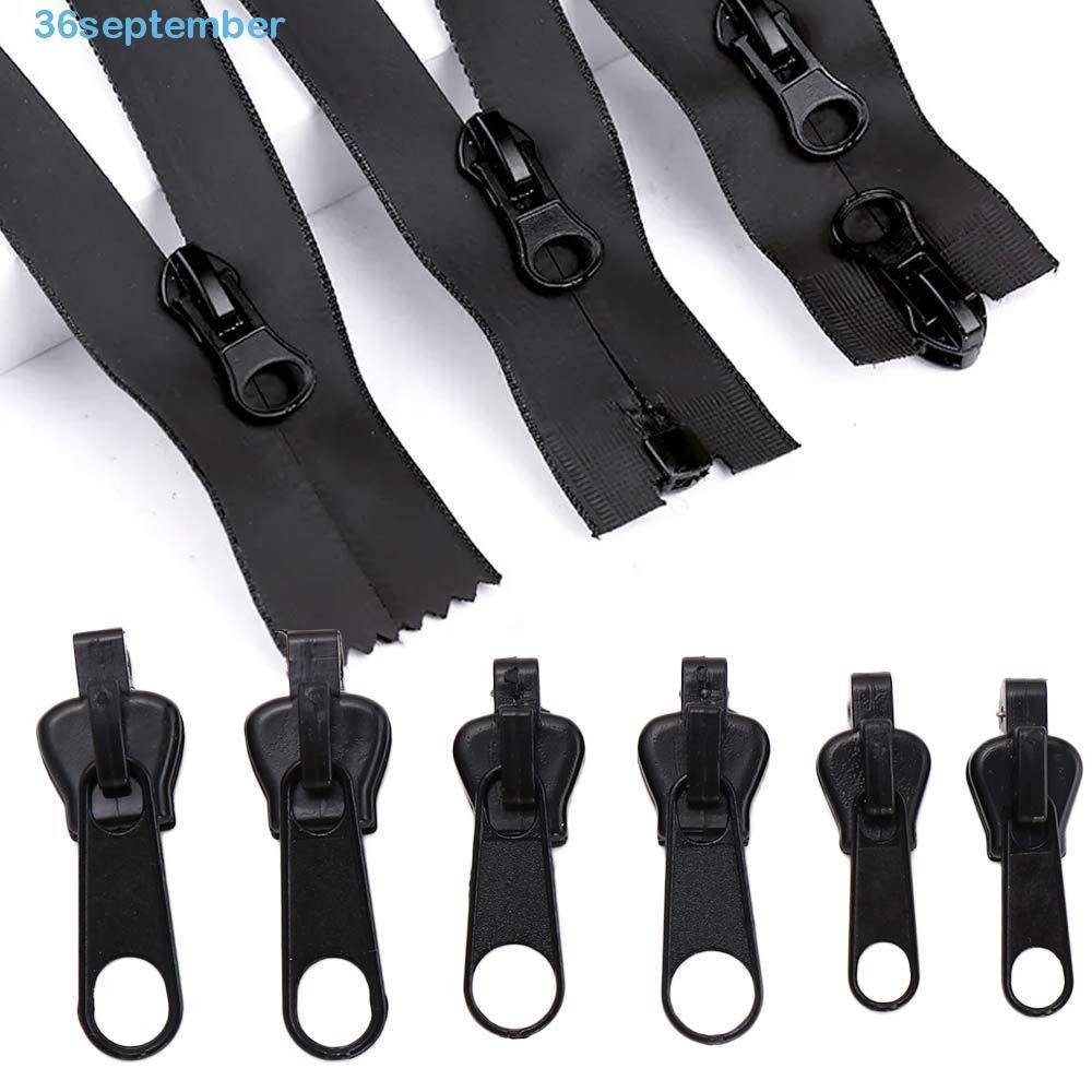 SEPTEMBER Zipper Double Sliders Plastic Sewing Kits Repair Kit For Sew ...