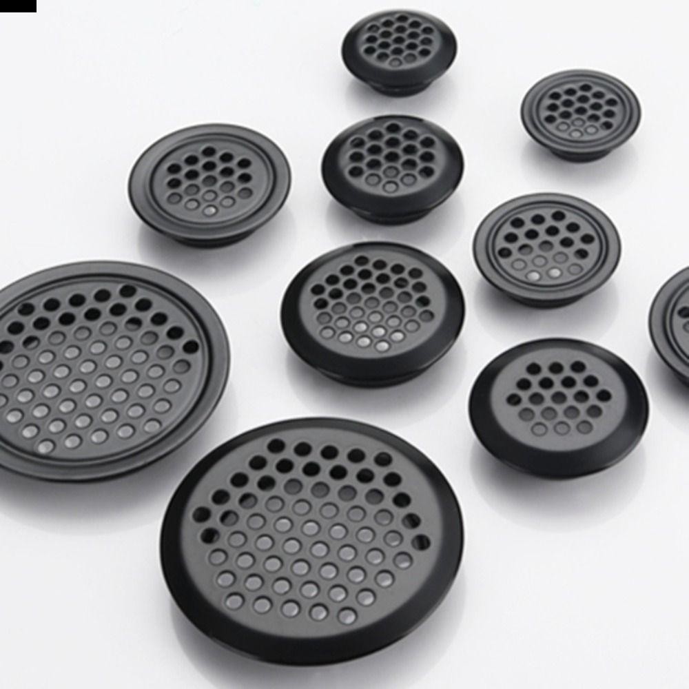 ANTIONE Wardrobe Mesh Hole Louver Mesh Hole Plug Round Air Vent Hole ...