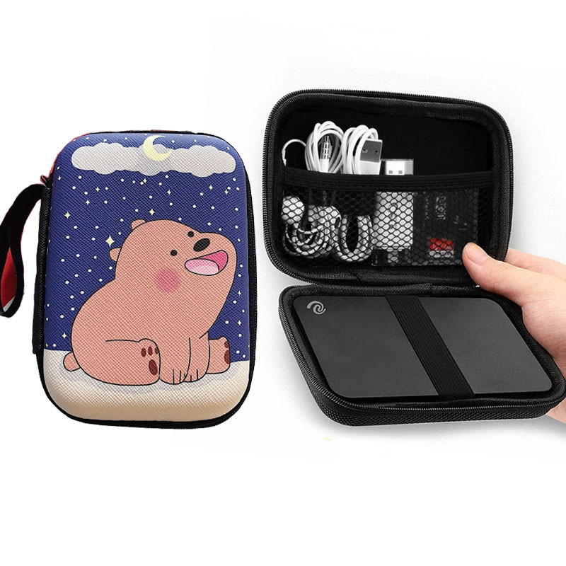 Cute Little Bear 2.5 inch HDD Pouch Hard Disk Bag External Hard Disk ...