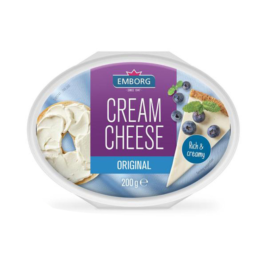 Emborg Cream Cheese, 200g | Shopee Singapore
