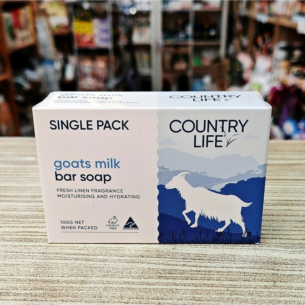 COUNTRY LIFE Goats Milk Bar Soap 100g | Shopee Singapore