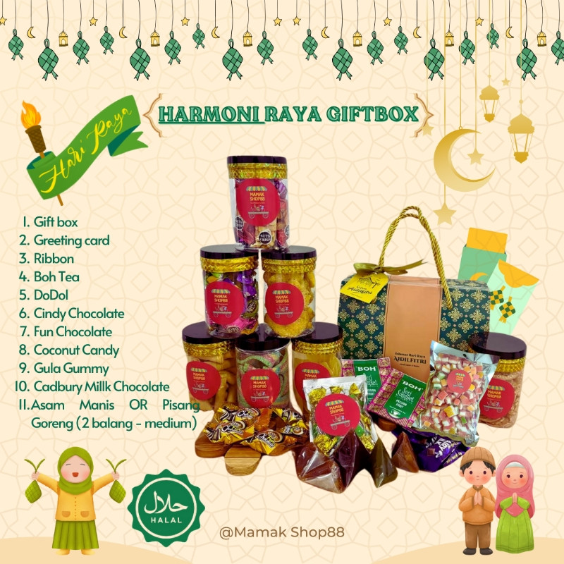 Hari Raya Gift Box 2025 (Harmoni Raya Giftbox) | Shopee Singapore