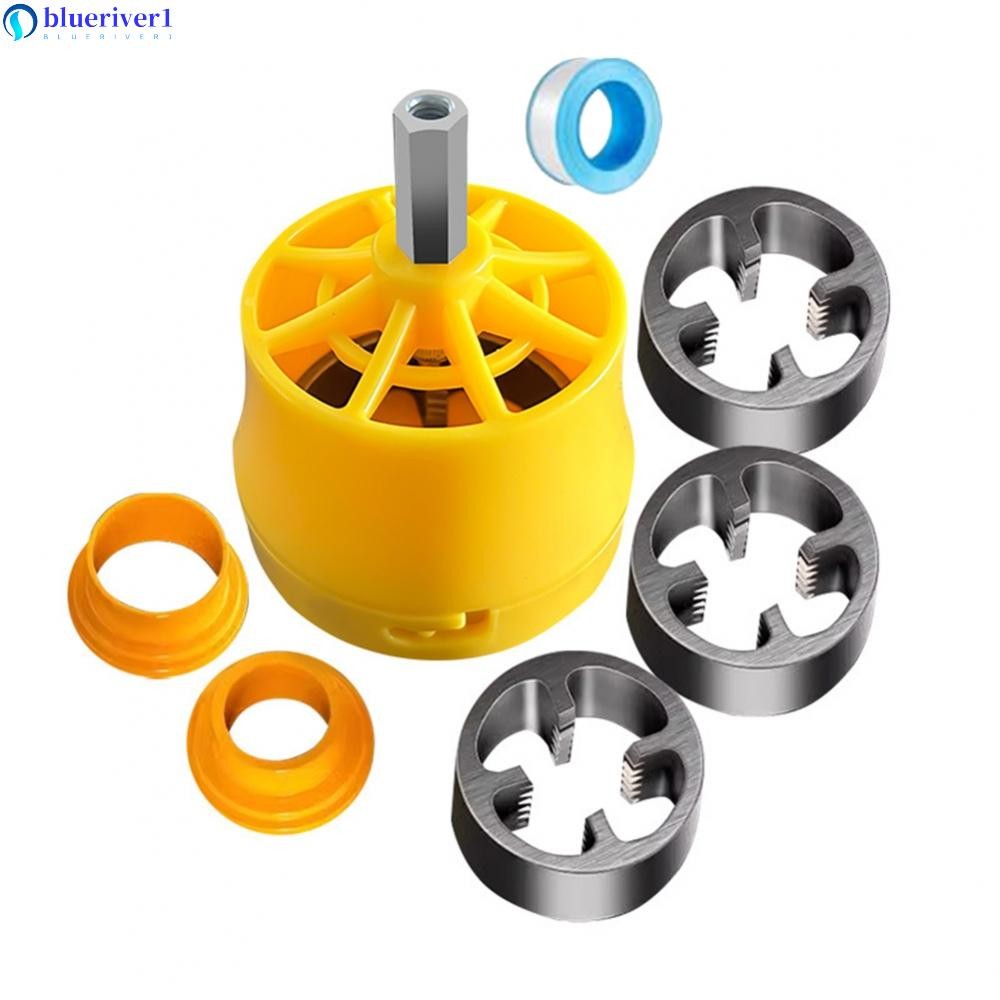 PVC Pipe Threader Set with Secure Locking Mechanism and Multiple Sizes ...