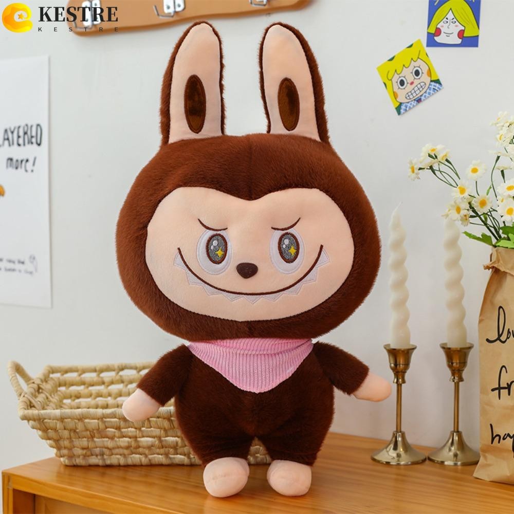 KESTRE Labubu Plush Stuffed Doll, Big Eye Stuffed Labubu Time Plush Toy ...
