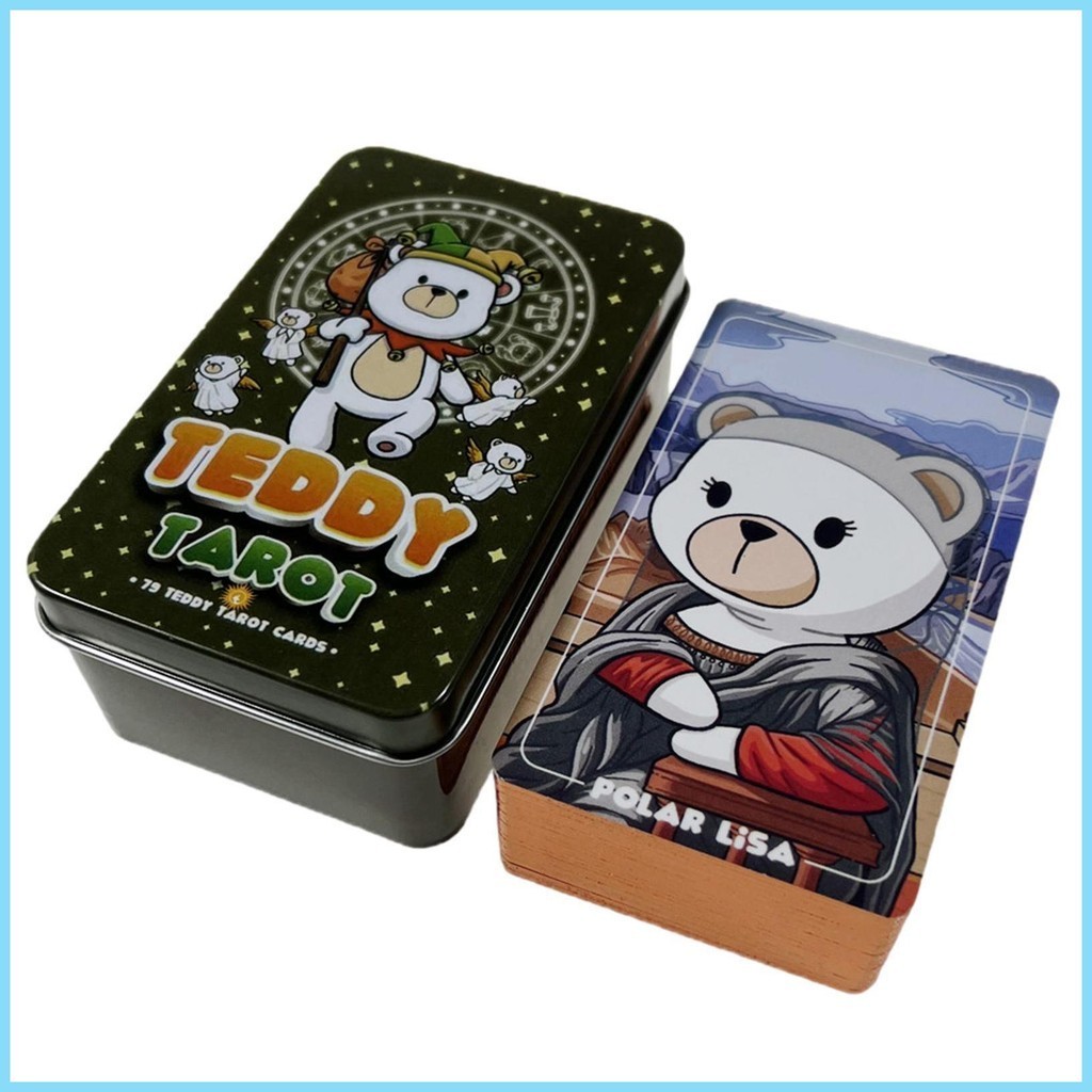 Oracle Decks Teddy Tarot Card Mysterious Divination Oracle Family ...