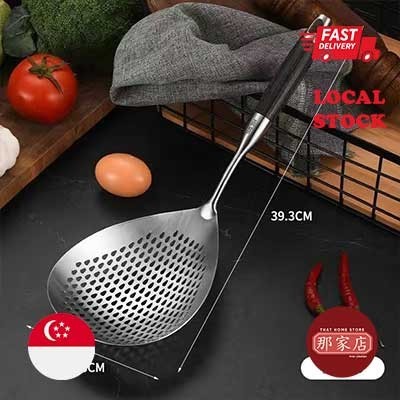 [Ladle] Stainless Steel Strainer with Handle / Deep Frying Strainer ...
