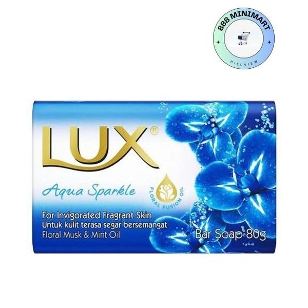 Lux Aqua Sparkle Bar Soap 80g | Shopee Singapore