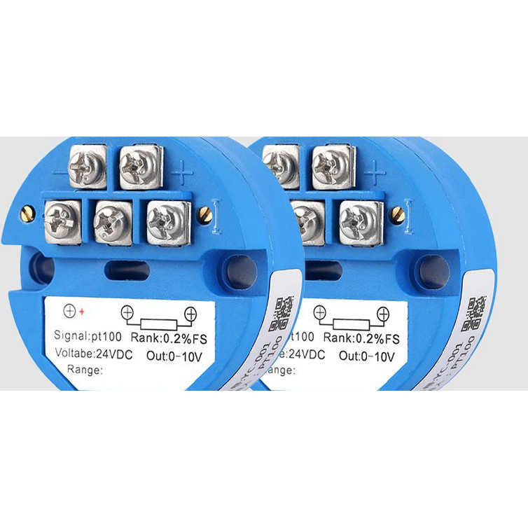 Resistance Temperature Pt100 Temperature Transmitter Module 4-20mA ...