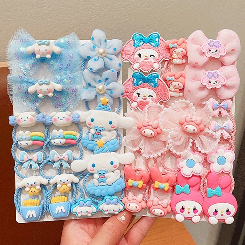 18pcs Set Cartoon Character Decorative Hair Side Clips Lovely Hair ...