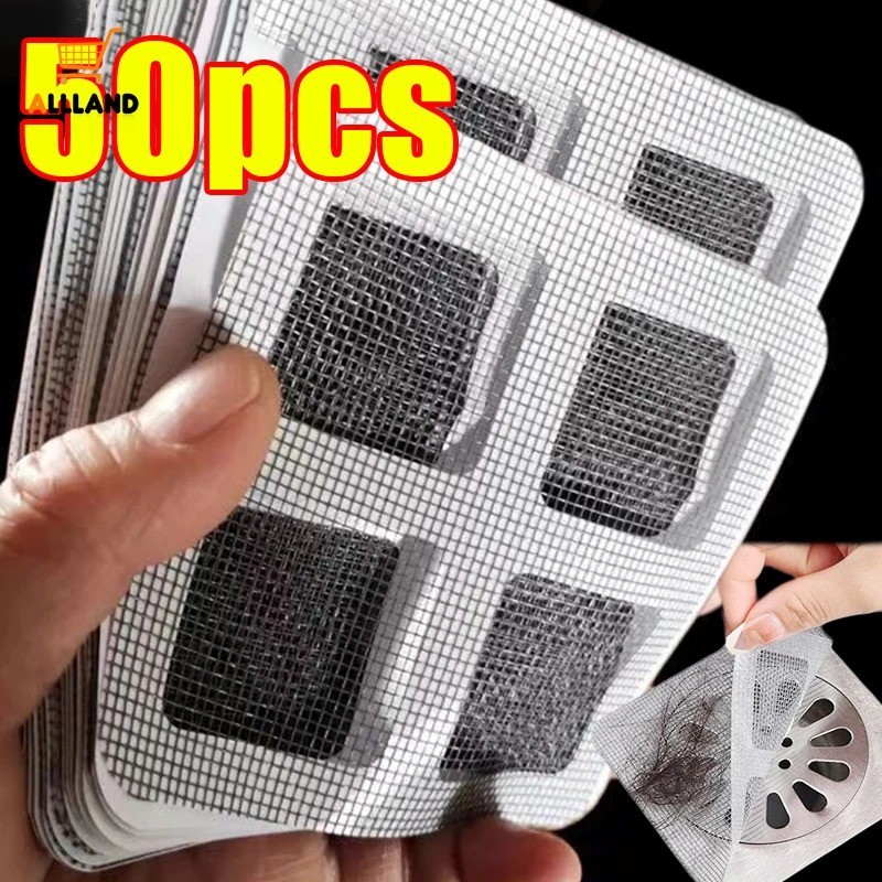10/30/50Pcs Disposable Hair Drain Catcher Mesh - Anti-blocking Filter ...