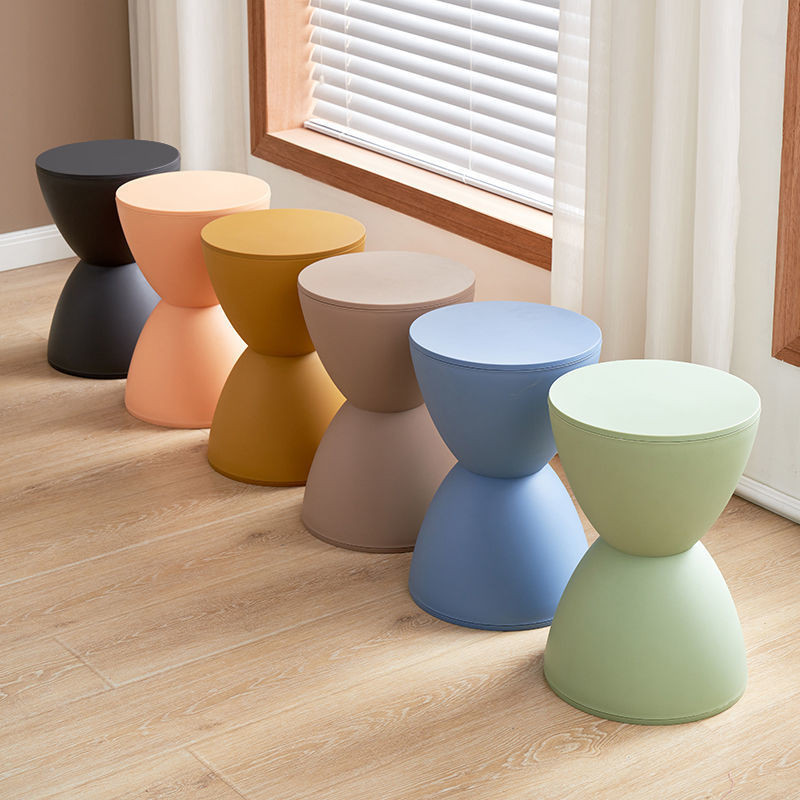 PP Chair Prince Stool Fashionable Creative Hourglass Shape Thickened PP ...