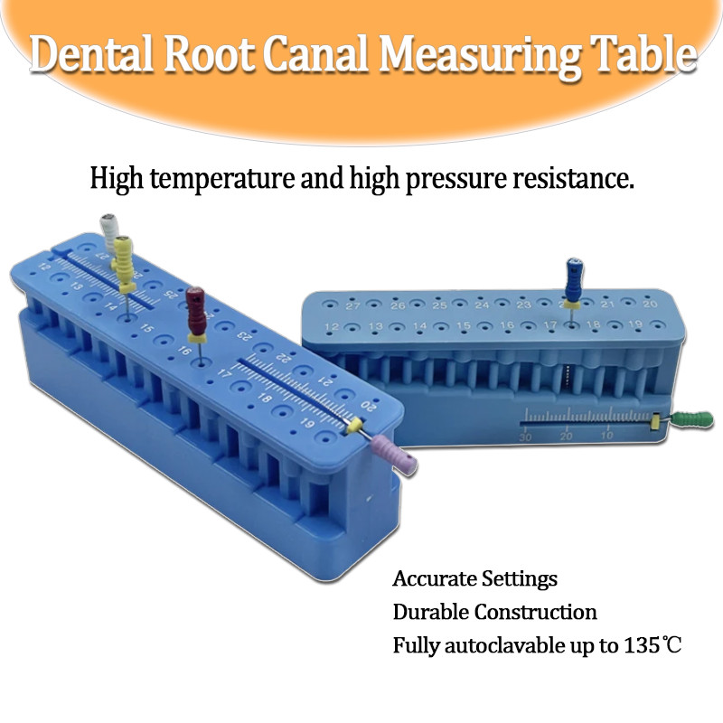Dental Root Canal Measuring Table Autoclavable Endodontic Ruler Endo ...