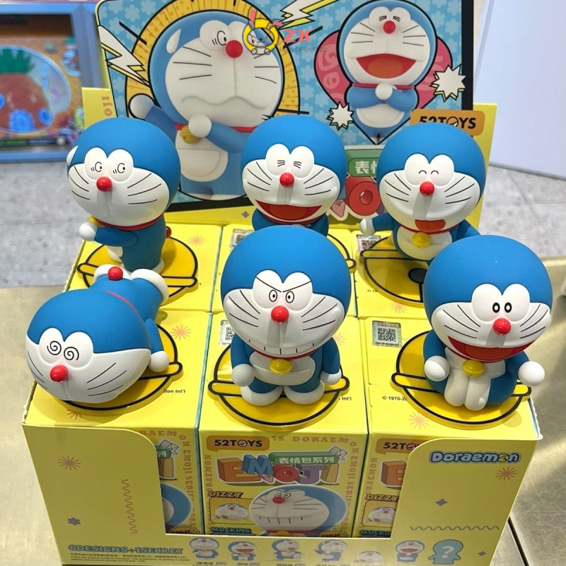 Doraemon Emoji Series Blind Box Figurine Gift Robot Cat Decoration ...