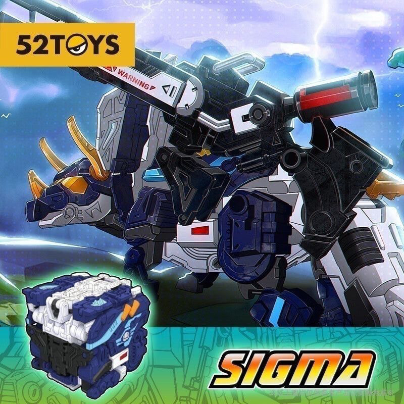 52TOYS Beast Night Walker Sigma Triangle Transforming Toy Assembly ...