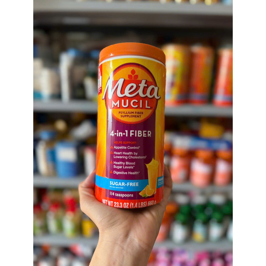 Meta mucil fiber Supplement, meta mucil fiber 660g | Shopee Singapore