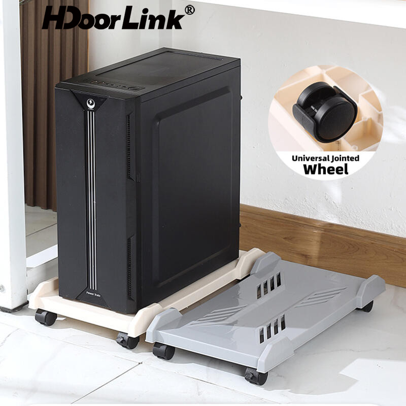 HdoorLink Computer Tower Stand Adjustable Mobile CPU Stand Gaming PC ...
