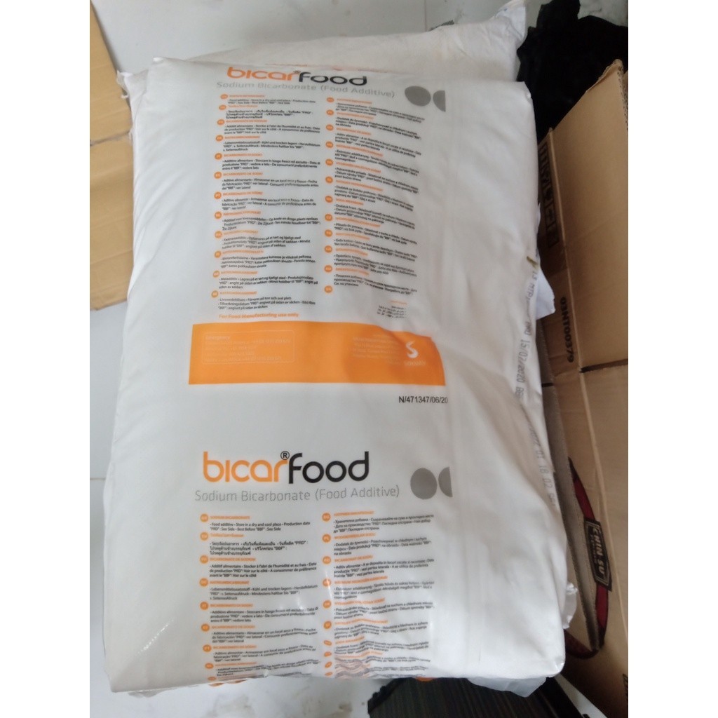 HCM - baking soda powder - NaHCO3 - 1kg. Retail products from 25kg bags ...