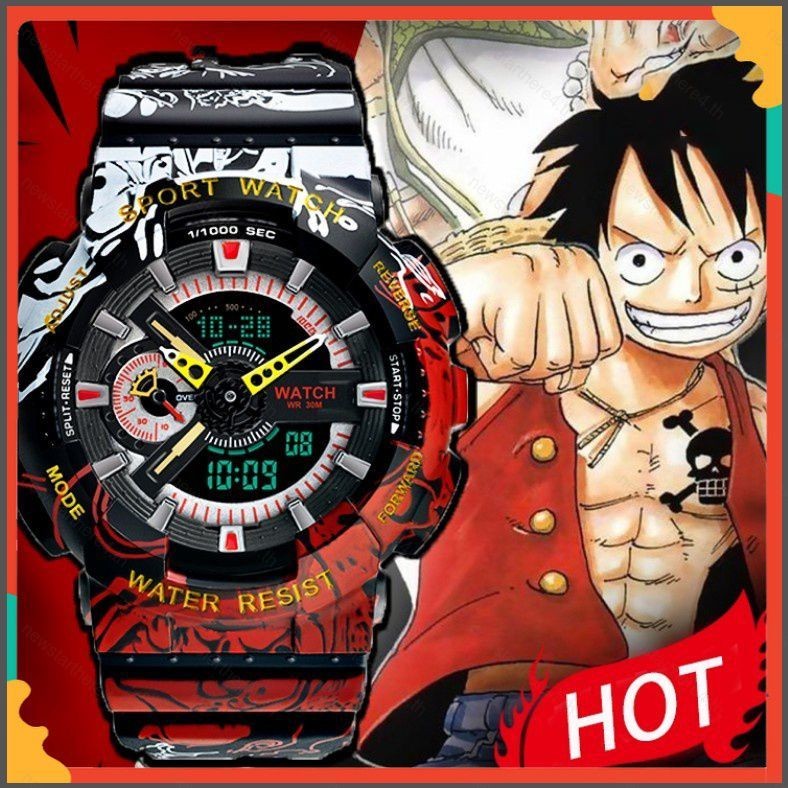 NS4 Watch For Kids G-Shock Same Design One Piece Dragon Ball Z Joint ...
