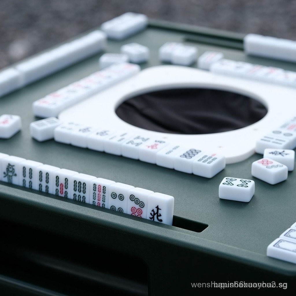 Mini Automatic Mahjong Machine Cyclone Blind Box No Power Portable Mini ...