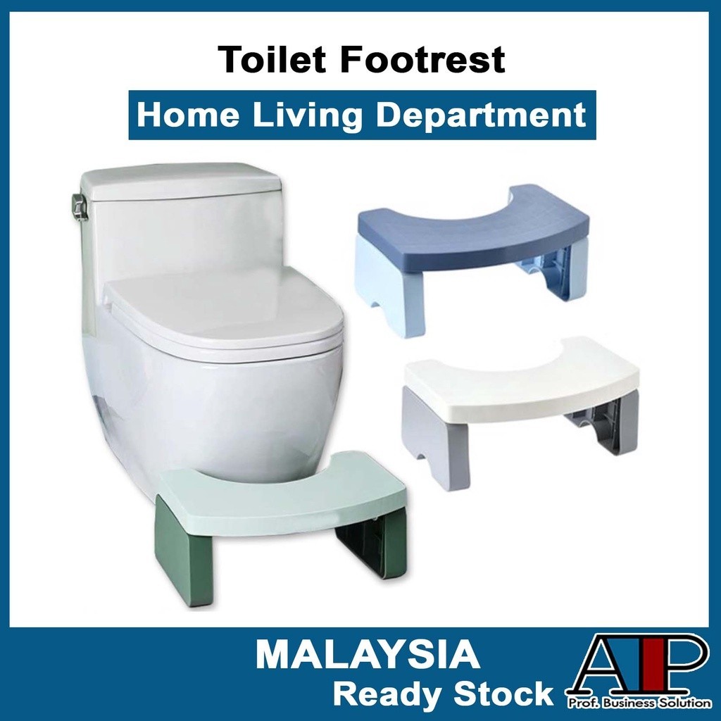 Footrest Toilet Squaty Foot Step Potty Healthy Toilet Squat Toilet ...