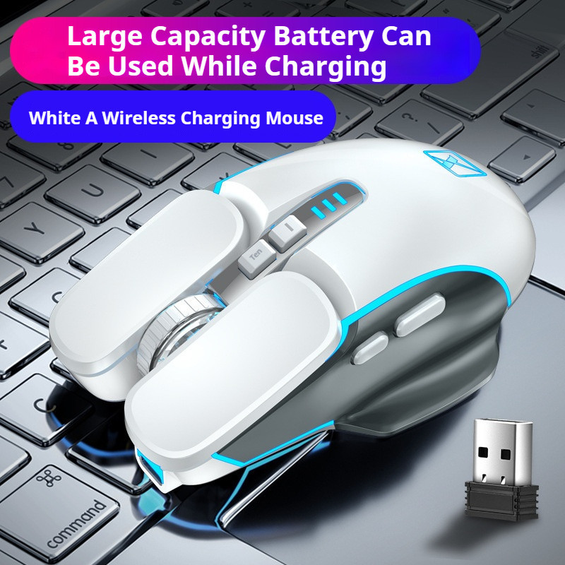 Xinmeng M215 Wireless Mouse Rechargeable Laptop Desktop Computer ...