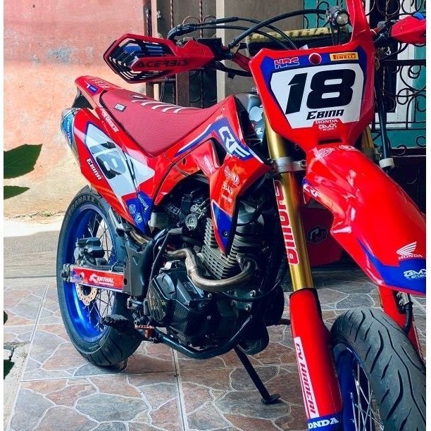 Decal/sticker Dtracker-WR155/KLX gordon/CRF /KLX BF full body (Change ...