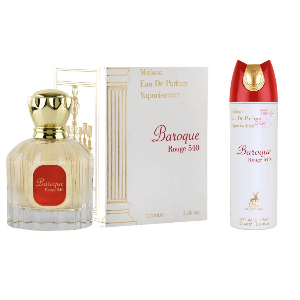 Alhambra Baroque Rouge 540 Maison Eau De Parfum 100ml Baroque Rouge ...
