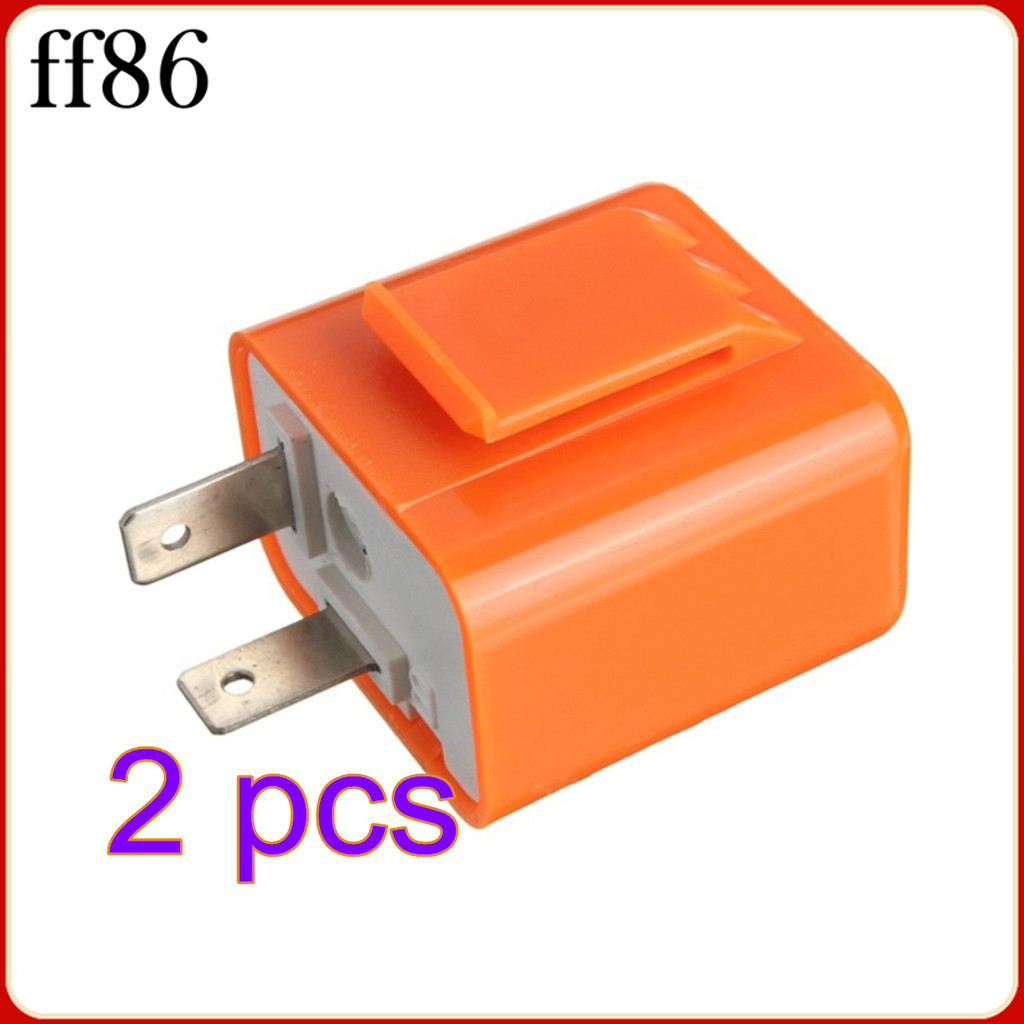 1/2/3/4/5 Motorcycle LED Flashers Adjustable Frequency Flashing Signal ...