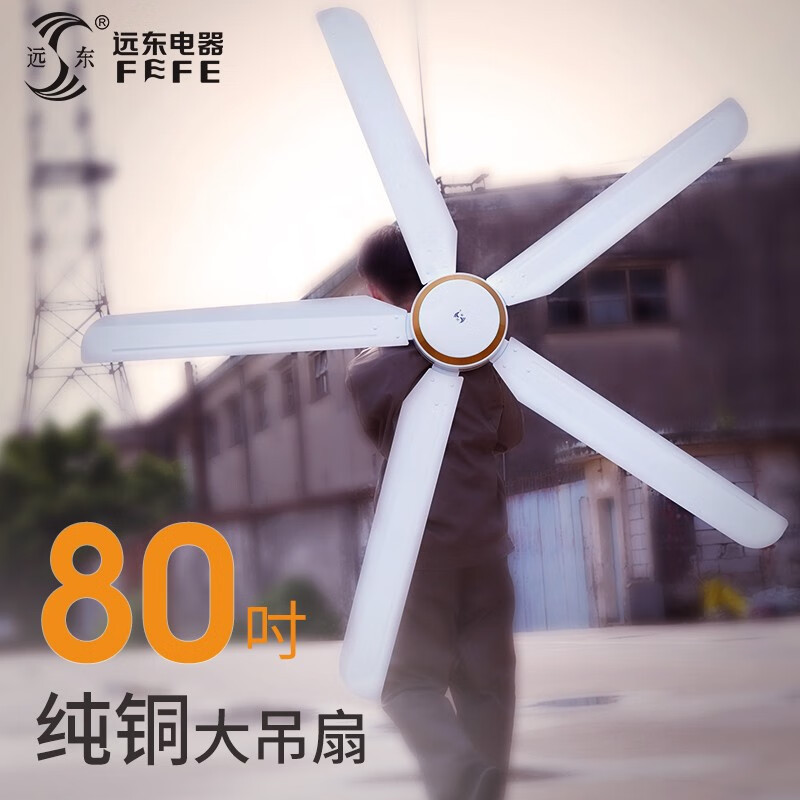 Far East Ceiling Fan Three-Leaf Ceiling Fan King Electric Fan Ceiling ...