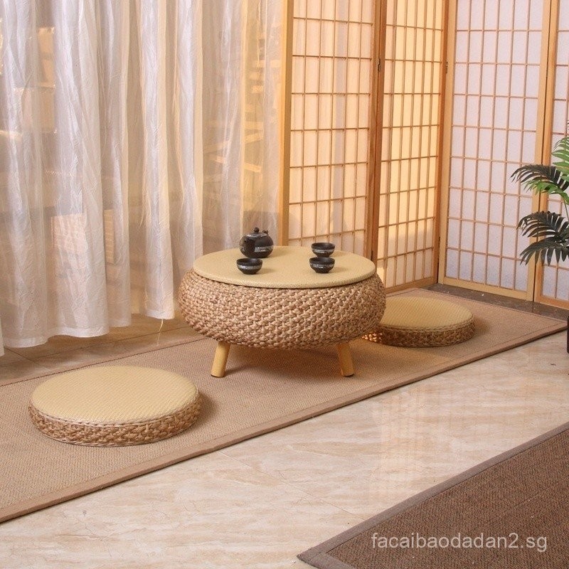 Rattan Tatami Table Bay Window Small Tea Table Kang Table Low Table ...