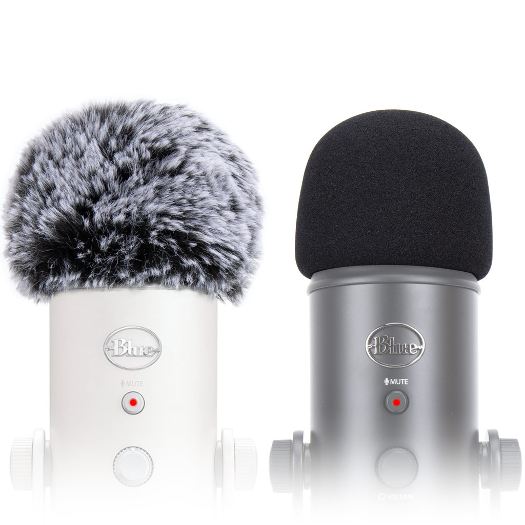 SUNMON Blue Yeti Pop Filter, Blue Yeti Microphone Covers Foam and Yeti ...