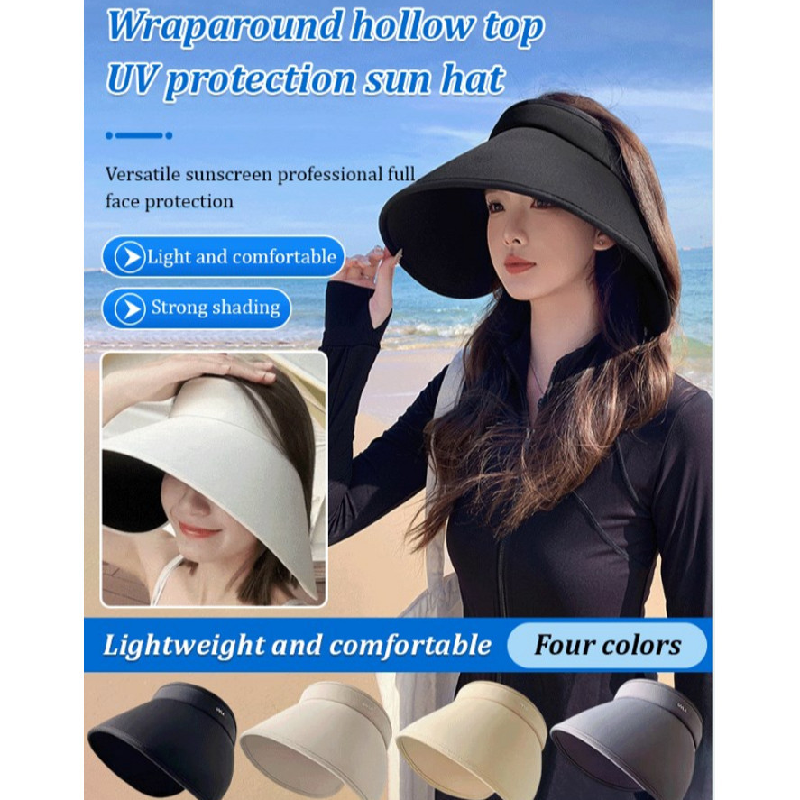 【HOT SALE】[Full Face Protection UPF50+ Sunscreen Cap,Comfortable ...