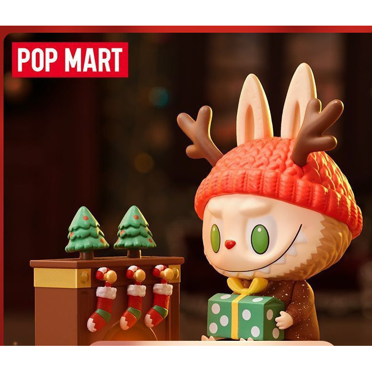 Popmart labubu Together Christmas Series Hand-Made Blind Box | Shopee ...